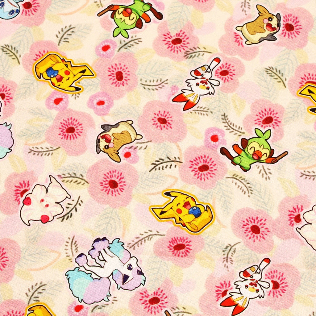 Pocket Monster, Pokemon, Camellia Flowers Pikachu Grookey Alcremie Pon ...